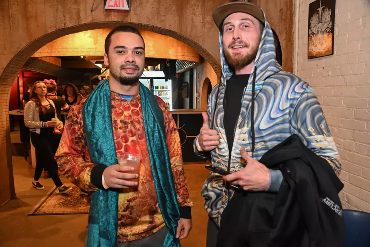 All the late-night ravers we saw at the Glitch Mob show at Tangent ...