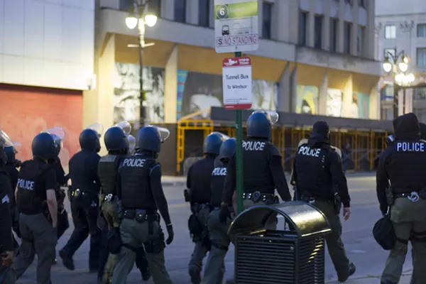 Detroit Police Accused Of Severely Beating A Legal Observer Pepper