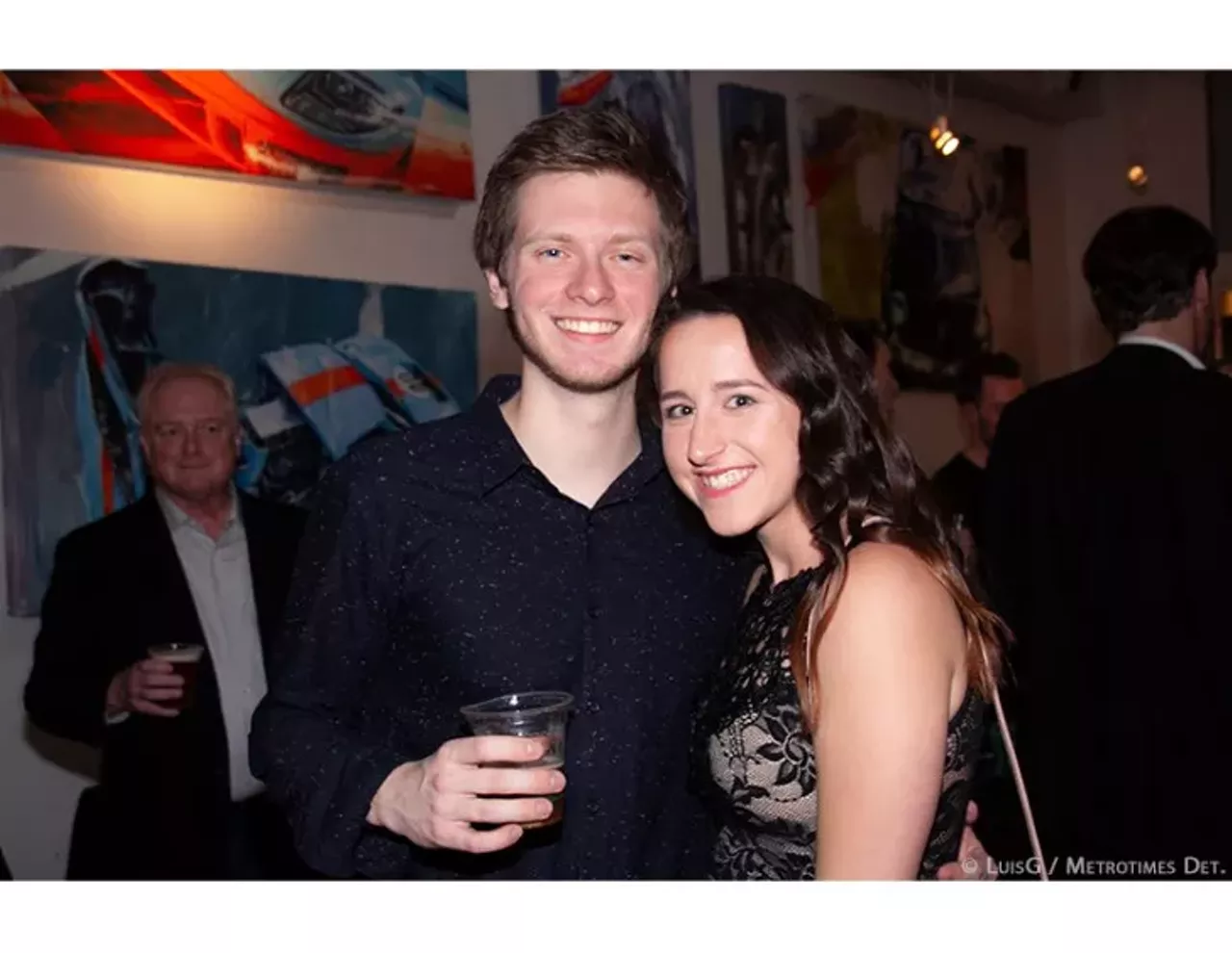 Everyone we saw at Designer's Night in Detroit at Camilo Pardo's studio ...