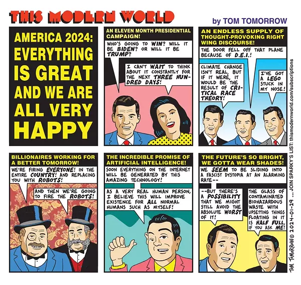 Everything is great!