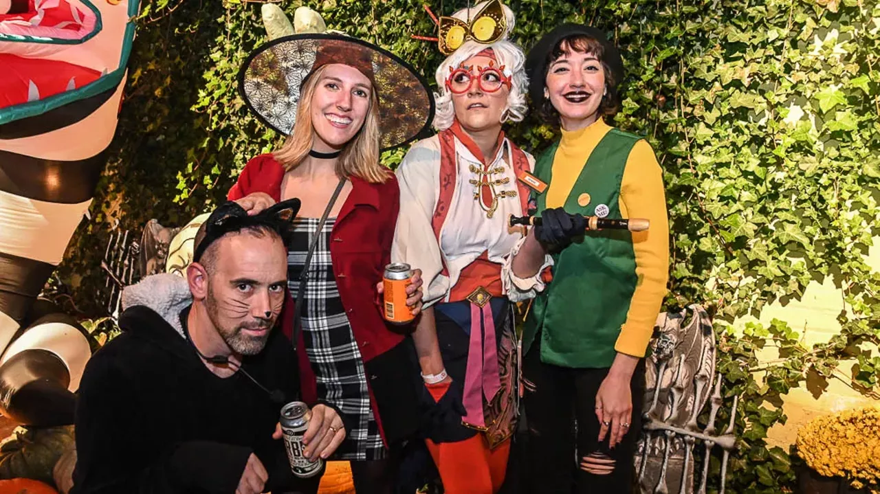 Creative costumes on display at the Crofoot’s Creepy Cheapy Halloween ...