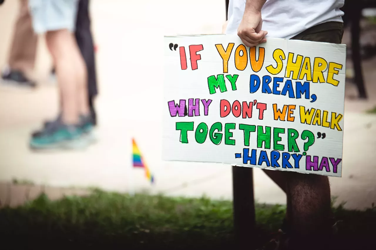 Nessel joins Hamtramck protest over city banning LGBTQ+ Pride flags