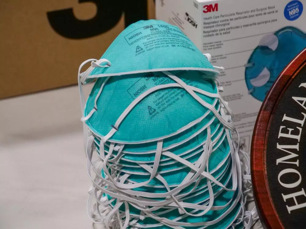 Counterfeit masks seized in Detroit destined for local hospital system