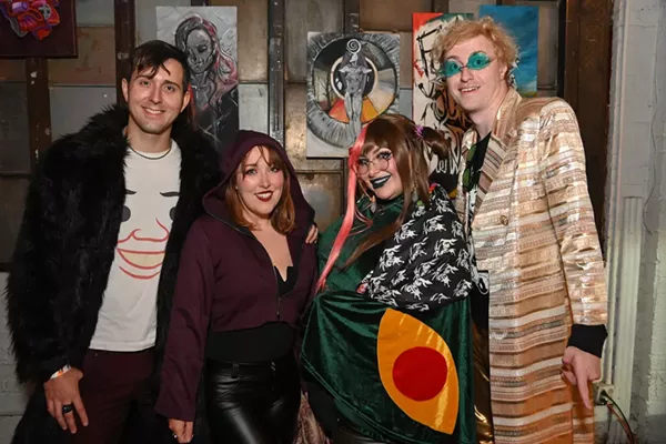 All the late-night ravers we saw at the Glitch Mob show at Tangent ...