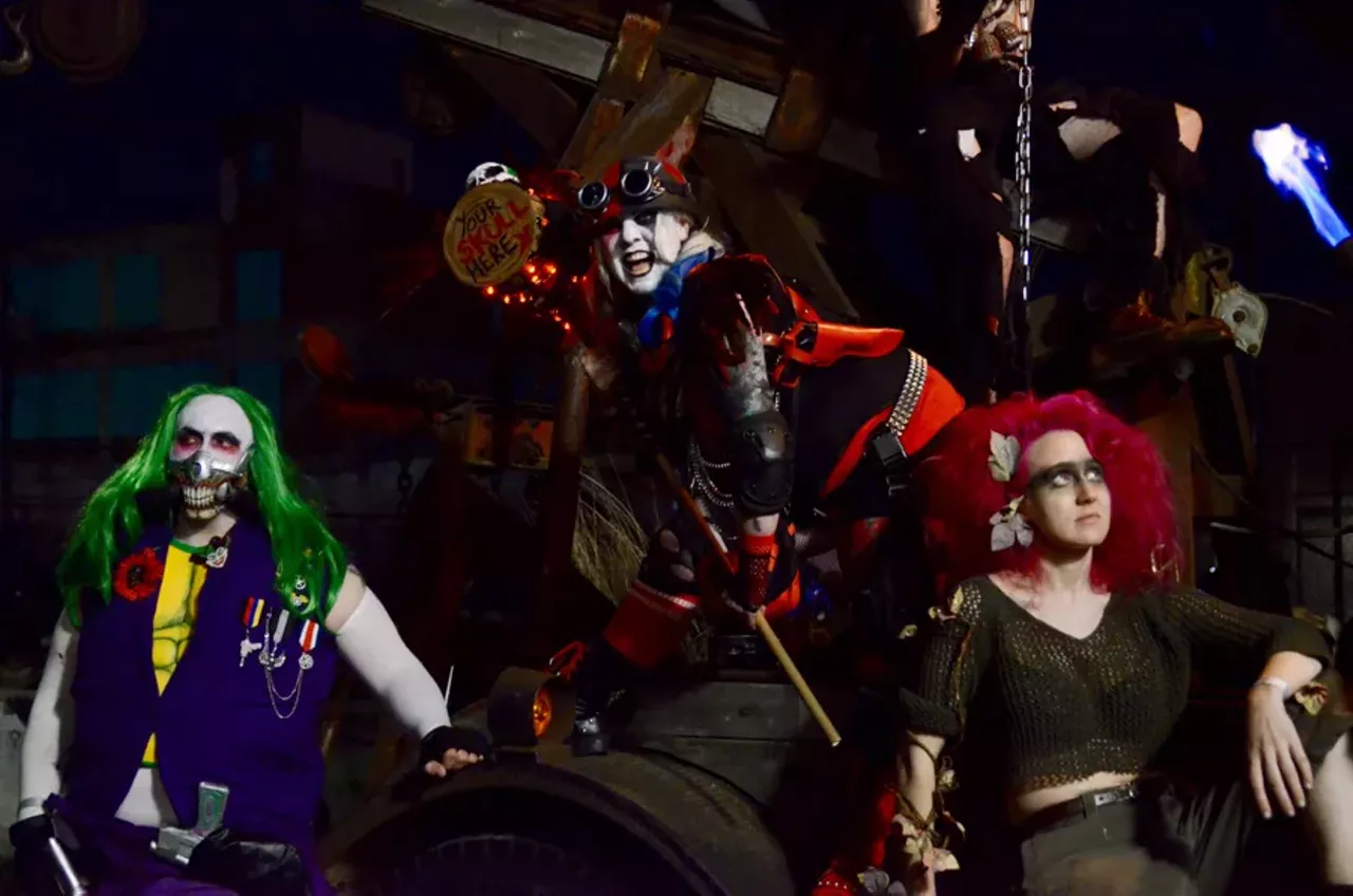 All the apocalyptic cosplayers we saw at the 'Mad Max'-themed party at ...